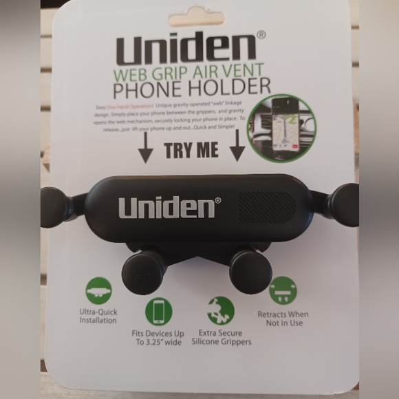 Uniden | Other | Nwt Uniden Air Vent Phone Grip Holder | Poshmark